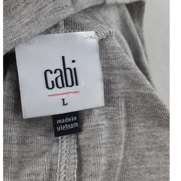 CAbi | Tops | Cabi 4372 Womens Gray Slinky Turtleneck Short Sleeve ...